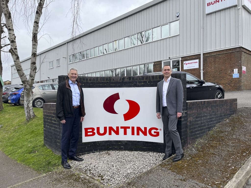 Bob Bunting Visits Bunting-Berkhamsted - Bunting Magnetics Europe