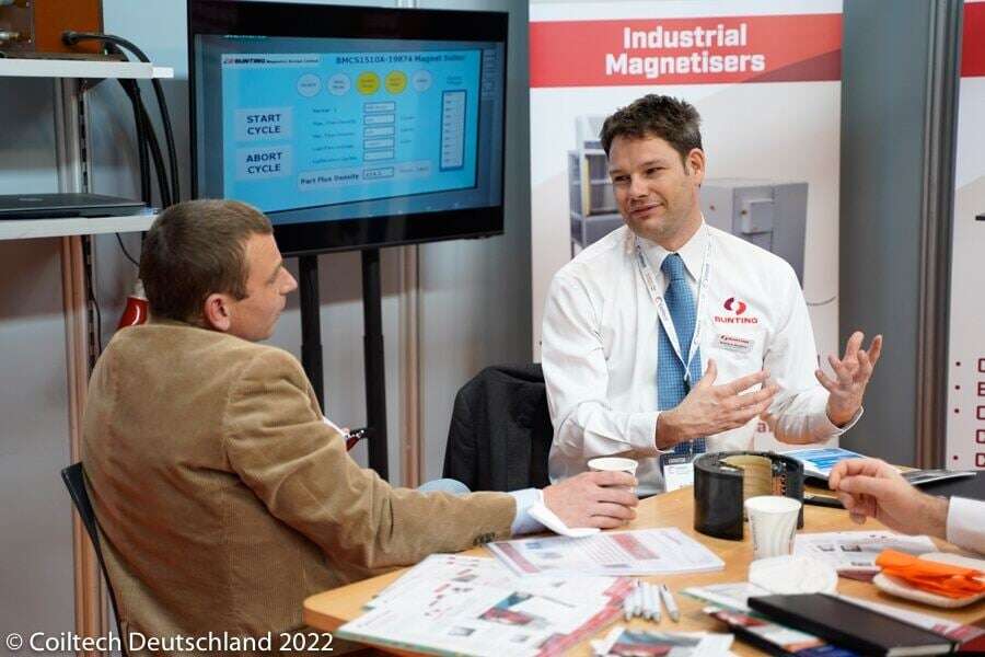 Bunting Attract Visitors at Coiltech Deutschland - Bunting Magnetics Europe