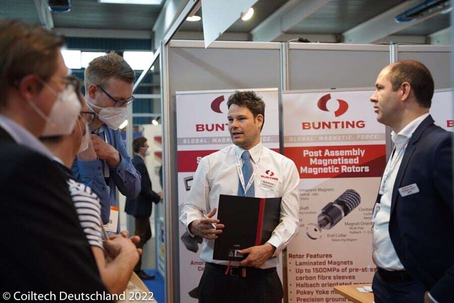 Bunting Attract Visitors at Coiltech Deutschland - Bunting Magnetics Europe
