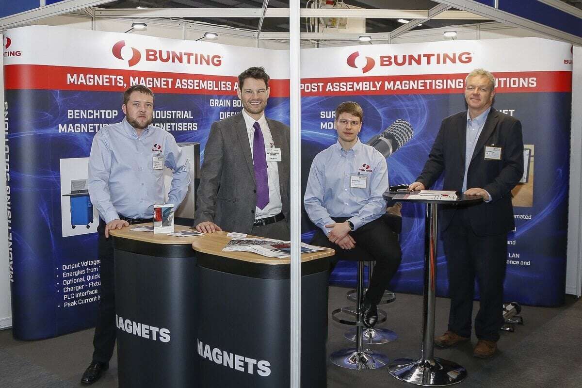 Magnets Attract at Southern Manufacturing Show - Bunting Magnetics Europe