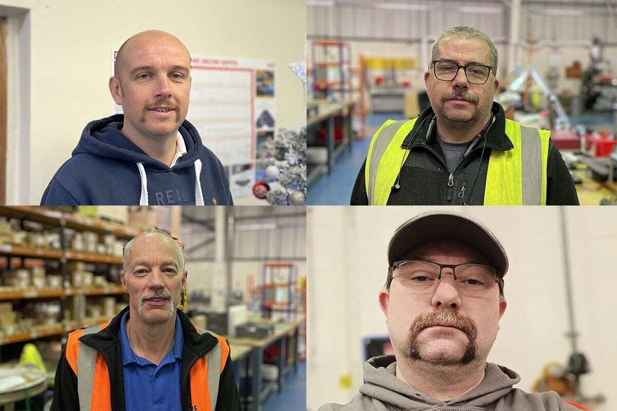 Movember Fundraising - Bunting Magnetics Europe